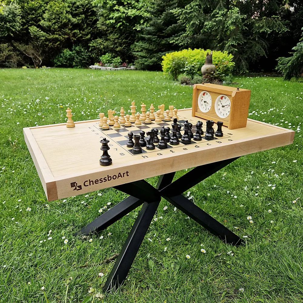 Tabletops with chessboard – ChessboArt