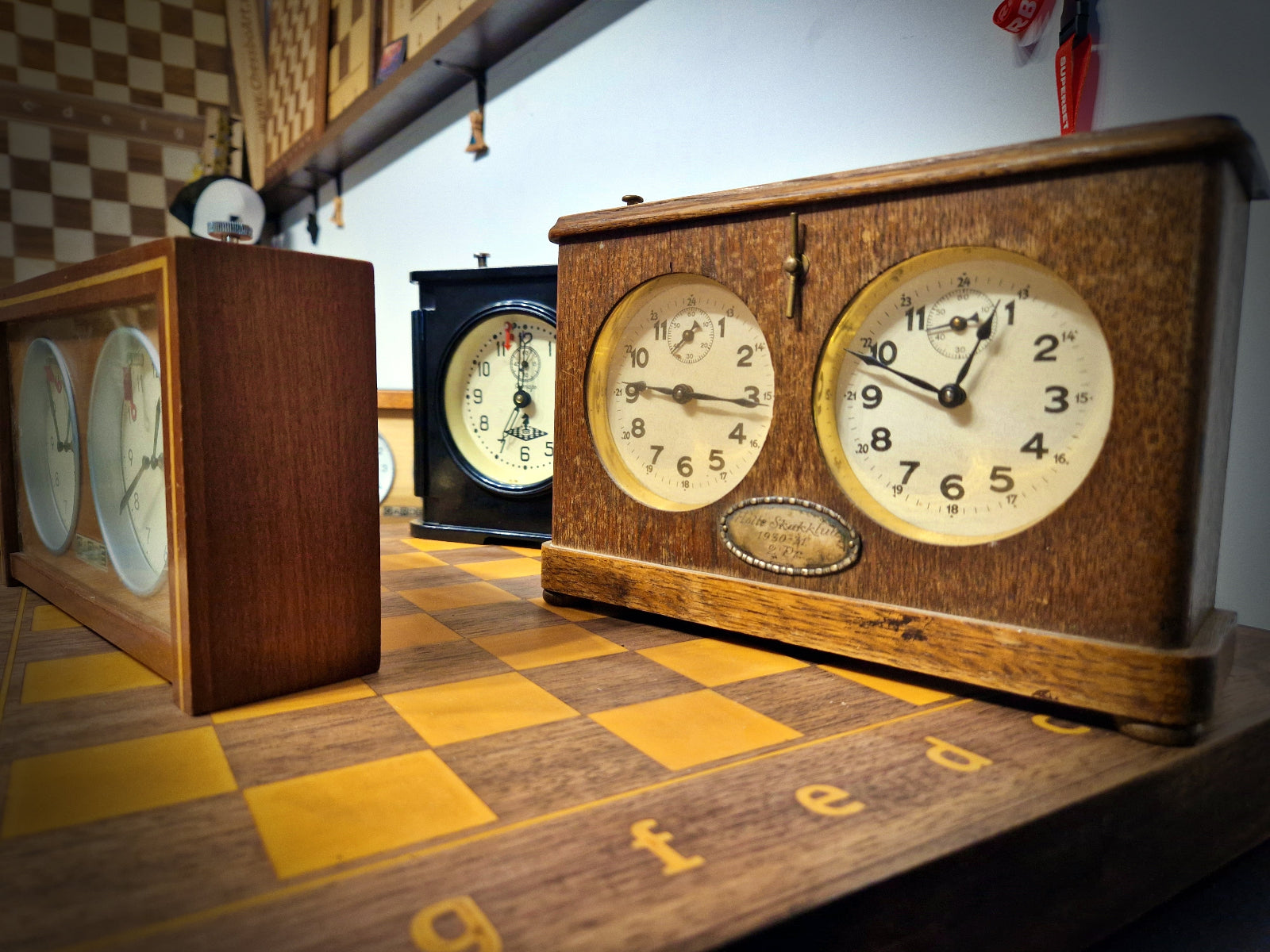 Chess Clocks - wooden, classical and vintage – ChessboArt